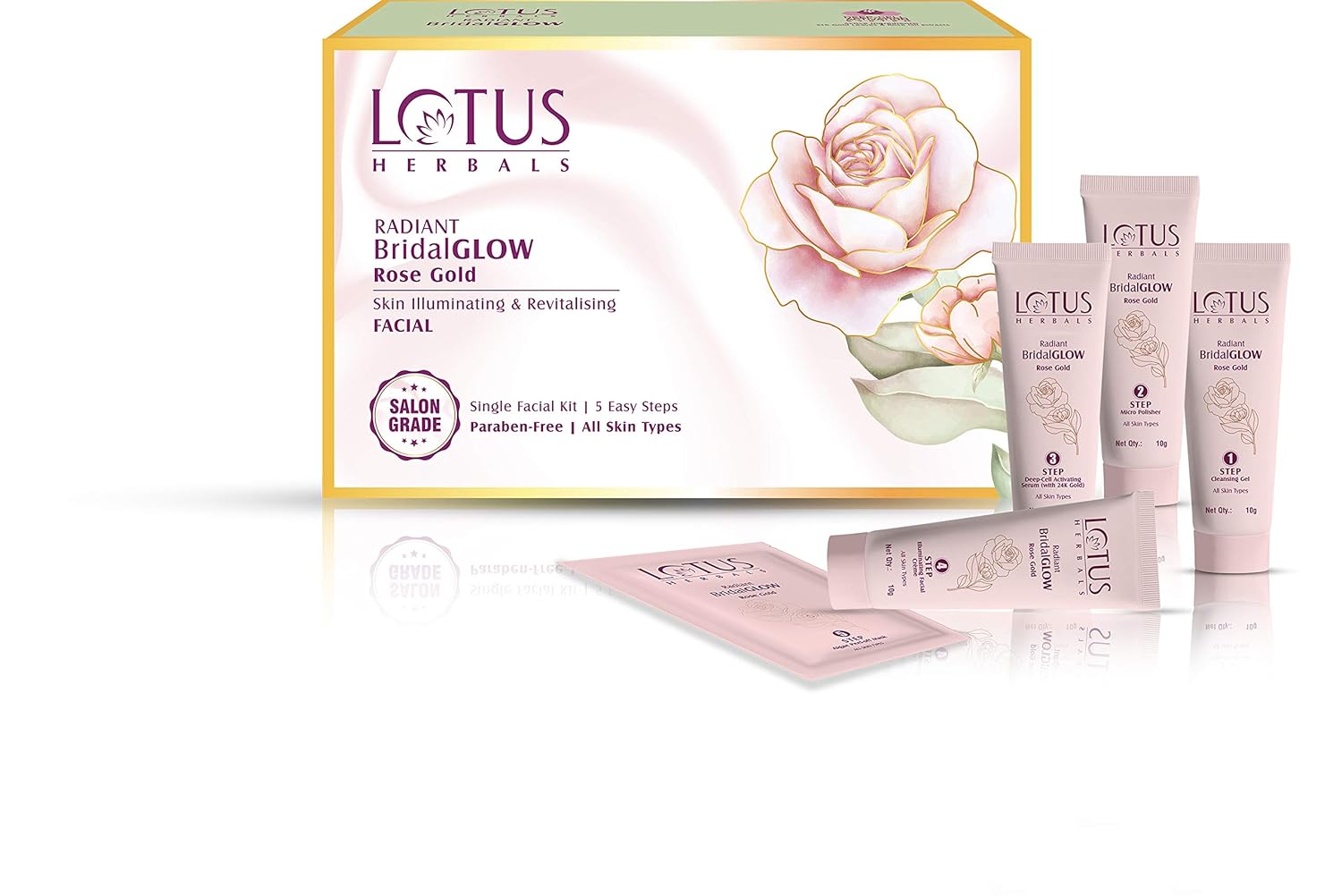 Lotus Radiant Bridal Glow Facial Kit - Prokarehub